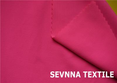 China Dyed Colors Recycled Polyester Fabric DTM Weft Knitted Sustainable 2 Way Stretch for sale
