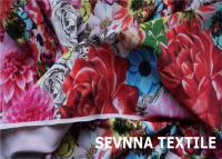 China Wefting Knit Recycled Swimwear Fabric Super Stretch Fiber Screen Printing for sale