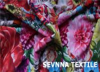 China Wefting Knit Recycled Swimwear Fabric Super Stretch Fiber Screen Printing for sale