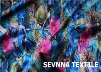 China Sustainable Eco Friendly Swimwear Fabric , Geometric Patterns Swimwear Knit Fabric for sale