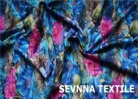 China Sustainable Eco Friendly Swimwear Fabric , Geometric Patterns Swimwear Knit Fabric for sale