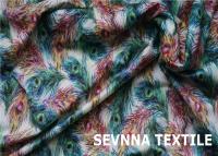 China Warp Knitted Swimwear Nylon Fabric , Semi Dull Custom Printed Swimwear Fabric for sale