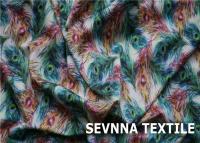 China Warp Knitted Swimwear Nylon Fabric , Semi Dull Custom Printed Swimwear Fabric for sale