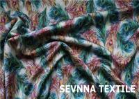 China Warp Knitted Swimwear Nylon Fabric , Semi Dull Custom Printed Swimwear Fabric for sale