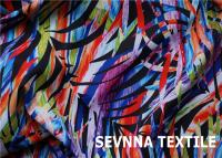 China Knitting Stretchy Swimwear Spandex Fabric , Anti Microbial Polyester Fabric For Swimwear for sale