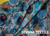 China Knitted Half Dull Recycled Swimwear Fabric Polyester Lycra Transfer Print for sale