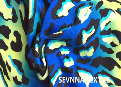 China Rotary Printing Recycled Polyester Fabric Semi Dull Shade With Good Stretch for sale