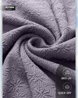 China 320gsm UPF 50+ Textured Swim Fabric with High Chlorine Resistance for Durable Swimwear for sale