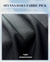 China High Chlorine Resistance Textured Swim Fabric with 98% Recycled Polyester and UPF 50+ Protection for sale