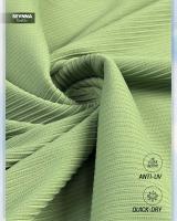 China 210gsm Double Knit Fabric with Jacquard Style and Recycled Nylon Spandex for Durable Apparel for sale