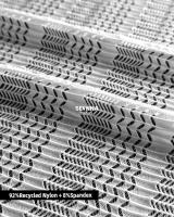 China 130gsm 92%Recycled Nylon + 8%Spandex Recycled Swimwear Fabric RN-2597 for sale