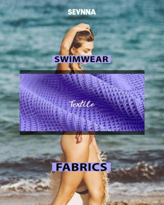 China 91 Recycled Nylon 9 Spandex Textured Swim Fabrics Alternatives Offering High Shape Retention Suitable for Comfortable Durable Swimwear for sale