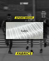 China 80Gsm 89%Recycled Polyester + 11%Spandex Running Fabric SP7707 for sale