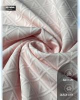 China Premium Sport Bra Fabric with 83% Recycled Nylon + 17% Spandex, 215gsm Weight and Seamless Construction for Maximum Comfort for sale