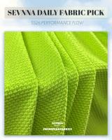 China Soft durable Recycled Polyester Fabric ideal for sustainable apparel brands focusing on environmental impact reduction for sale