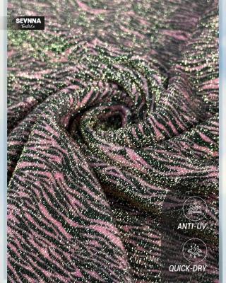 China Pool Occasion Recycled Swimwear Fabric Breathable Lightweight Fabric Used in Swimwear and Athletic Water Sports Apparel for sale