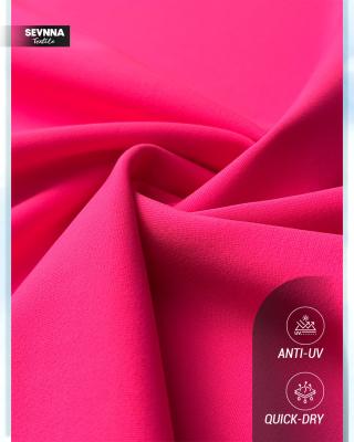 China Customized Length Polyester Spandex Fabric 80 Percent Polyester FD 20 Percent Spandex Soft Elastic Fabric Perfect for Swimwear for sale