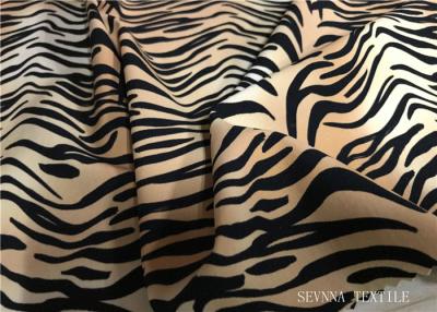 China Enhanced Yoga Print Fabric , Soild Profiber Patterned Lycra Fabric for sale
