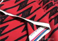 China Women Clothing Activewear Knit Fabric Polyester Base Printed Pattern for sale
