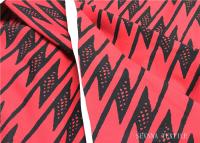 China Women Clothing Activewear Knit Fabric Polyester Base Printed Pattern for sale