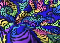 China Two Way Stretch swimsuit knit fabric Bright Neon Fluo Colors Printed Digital for sale