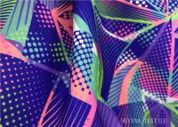 China Heaven Print Fashionable Eco Friendly Bathing Suits Fabric 79% Repreve Nylon for sale