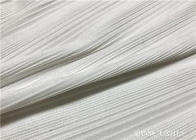 China Knitting Compression Eco Friendly Fabric , Solid Colors Swimwear Material Fabric for sale