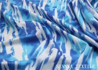 China Sublimation Heat Transfer Polyester Spandex Fabric Geometric Pattern Design for sale