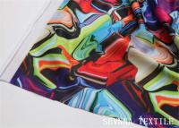 China Moisture Wicking Nylon Spandex Fabric Anti Bacterial Super Comfortable for sale