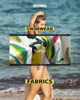 China Solid Pattern Recycled Swimwear Fabric Offering Regular Fit Suitable for Sustainable Swimwear Manufacturing Projects for sale