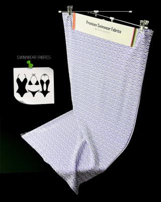 China Men Recycled Swimwear Fabric with 58% Recycled Polyester 33% Nylon 9% Spandex for Sustainable Swimwear Lines for sale