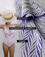 China Men Recycled Swimwear Fabric with 58% Recycled Polyester 33% Nylon 9% Spandex for Sustainable Swimwear Lines for sale