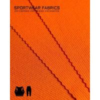 China 190GSM UPF 50+ Recycled PBT Ribbed Textured Tricot Swim Fabric SP7616 for sale
