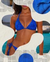 China Hand Washable Lightweight Breathable Recycled Swimwear Fabric for Sustainable Swimwear Garments for sale