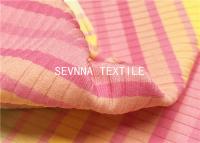 China Jacquard Textured Stripes Recycled Swimwear Fabric Ink Jet Digital Print Customized for sale