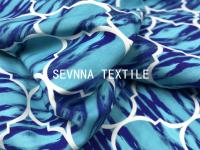 China Printed Aquafil Fishing Net Nylon Spandex Fabric For Activewear Light Weigt for sale