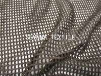 China Activewear Power Mesh Fabric Jacquard Warp Knit Textured Double Face for sale