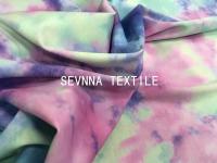 China 230GSM 82% Repreve Polyester + 18% Spandex Yoga Wear Fabric for sale