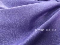 China Purple Recycled Swimwear Fabric Sparkling Bling Oeko Tex Standard 100 for sale