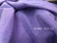 China Purple Recycled Swimwear Fabric Sparkling Bling Oeko Tex Standard 100 for sale