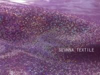 China Glitter Printed Foils Custom 190GSM Recycled Swimwear Fabric for sale