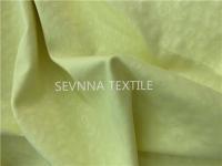 China Fast Drying Repreve Nylon Recycled Swimwear Fabric Hawaii Yellow Cool Feeling for sale