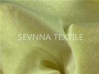China Fast Drying Repreve Nylon Recycled Swimwear Fabric Hawaii Yellow Cool Feeling for sale