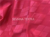 China Repreve Tahiti Breathable Recycled Swimwear Fabric Polyester Spandex Red for sale