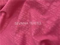 China Soft Retro Lining Nylon Lycra Activewear Knit Fabric Gym Training Rose Red for sale