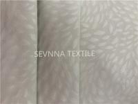 China Custom Printing Poly Yarn Recycled Yoga Wear Fabric Double Knitted for sale