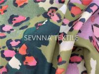China Oeko Tex  Stretch Leggings Fabric Digital Leopard Printing Functional for sale