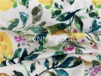 China FM2019 Women Fitness Activewear Knit Fabric Digital Rose Floral Printing for sale