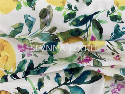 China FM2019 Women Fitness Activewear Knit Fabric Digital Rose Floral Printing for sale