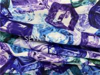 China 24% Spandex Recycled Swimwear Fabric Ice Cold Digital Printed Pattern for sale